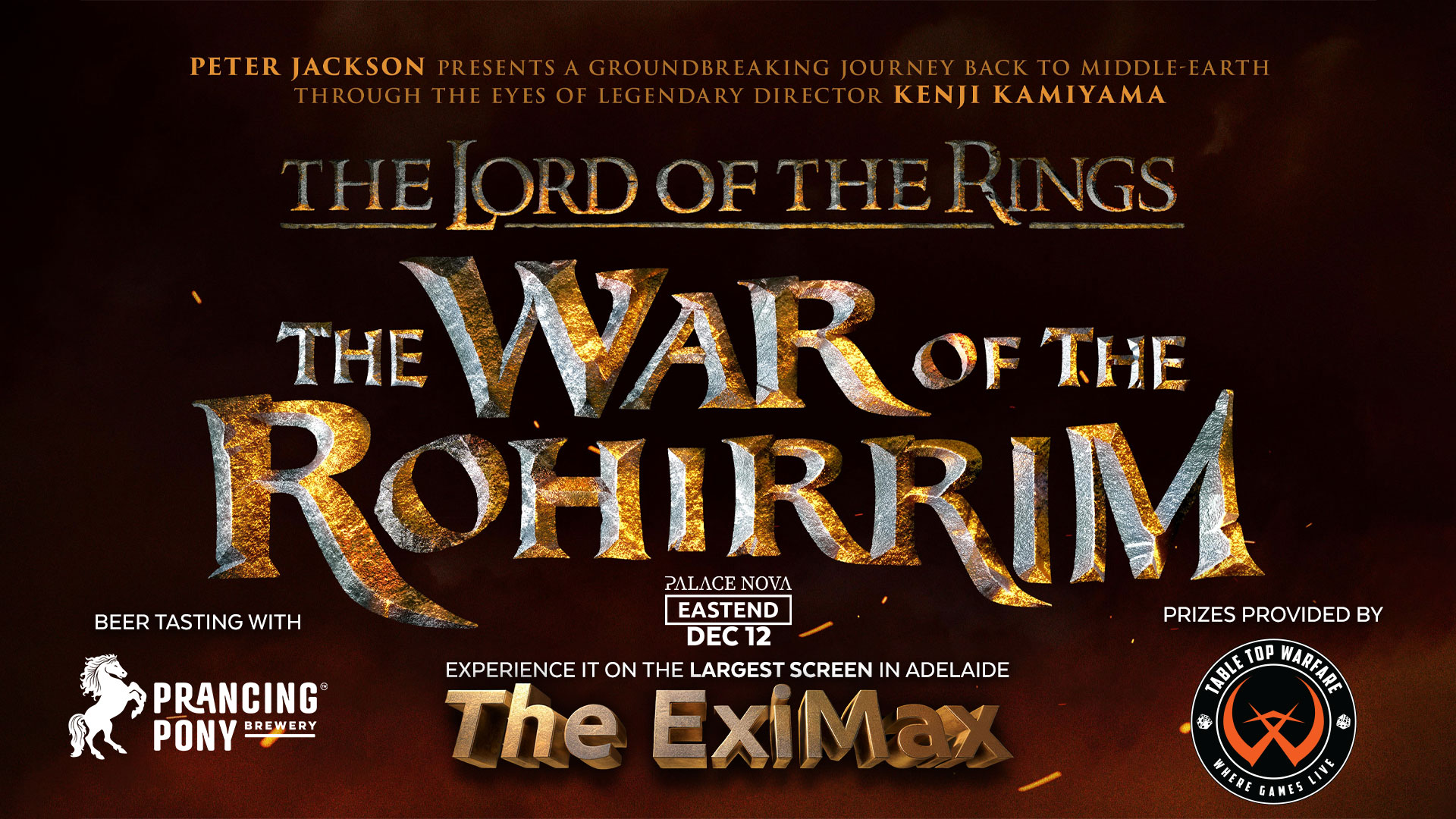 The Lord of the Rings: The War of the Rohirrim | Palace Nova